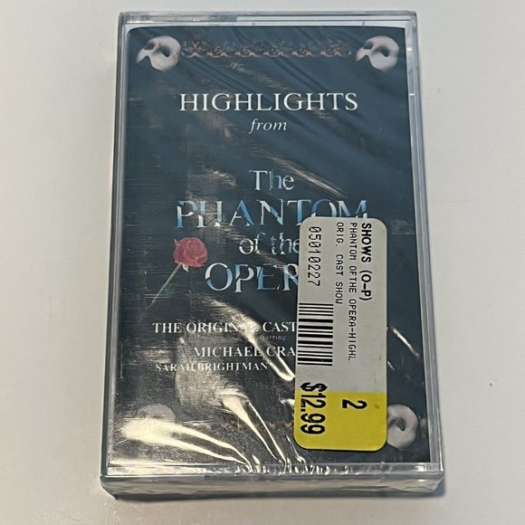 Vintage | Media | Vintage 987 1996 Andrew Lloyd Webber Phantom Of The ...